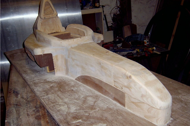 Building a Formula One racing car – for the garden - Epoxycraft