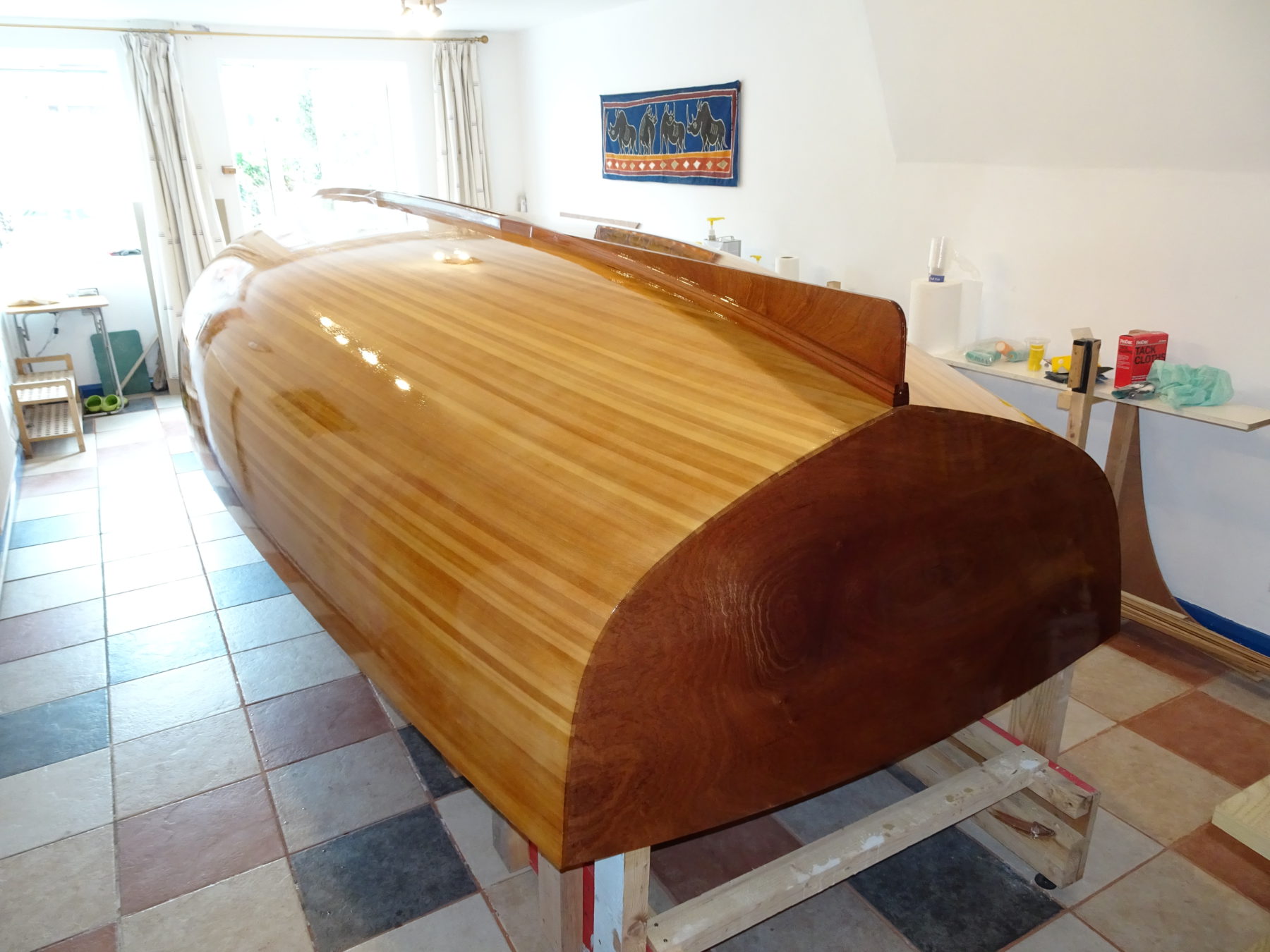 Building a Stornoway 16 - Part 3 - Epoxycraft