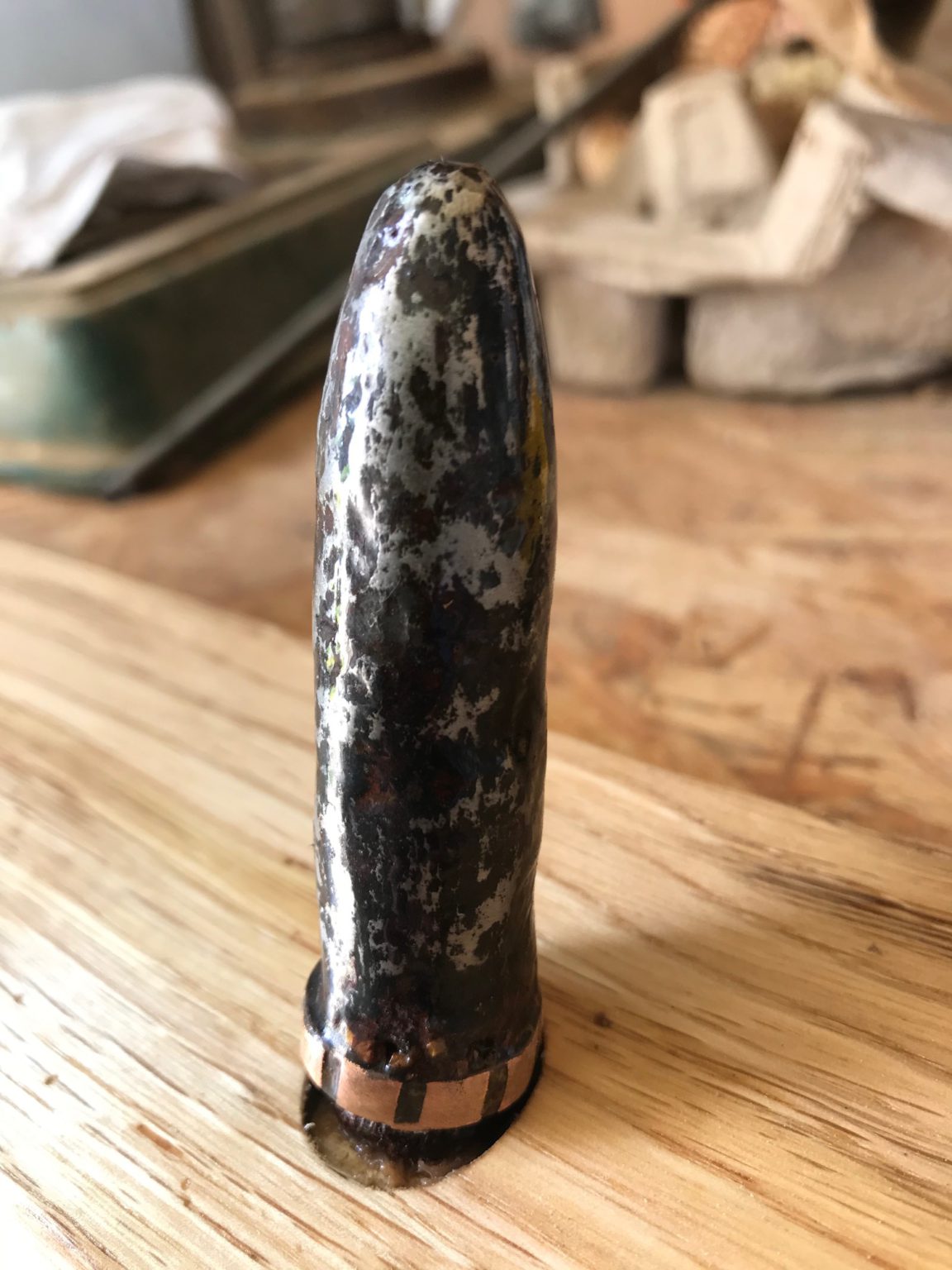 WEST SYSTEM® 104 Junior Pack used to create ‘bullet’ coat racks ...