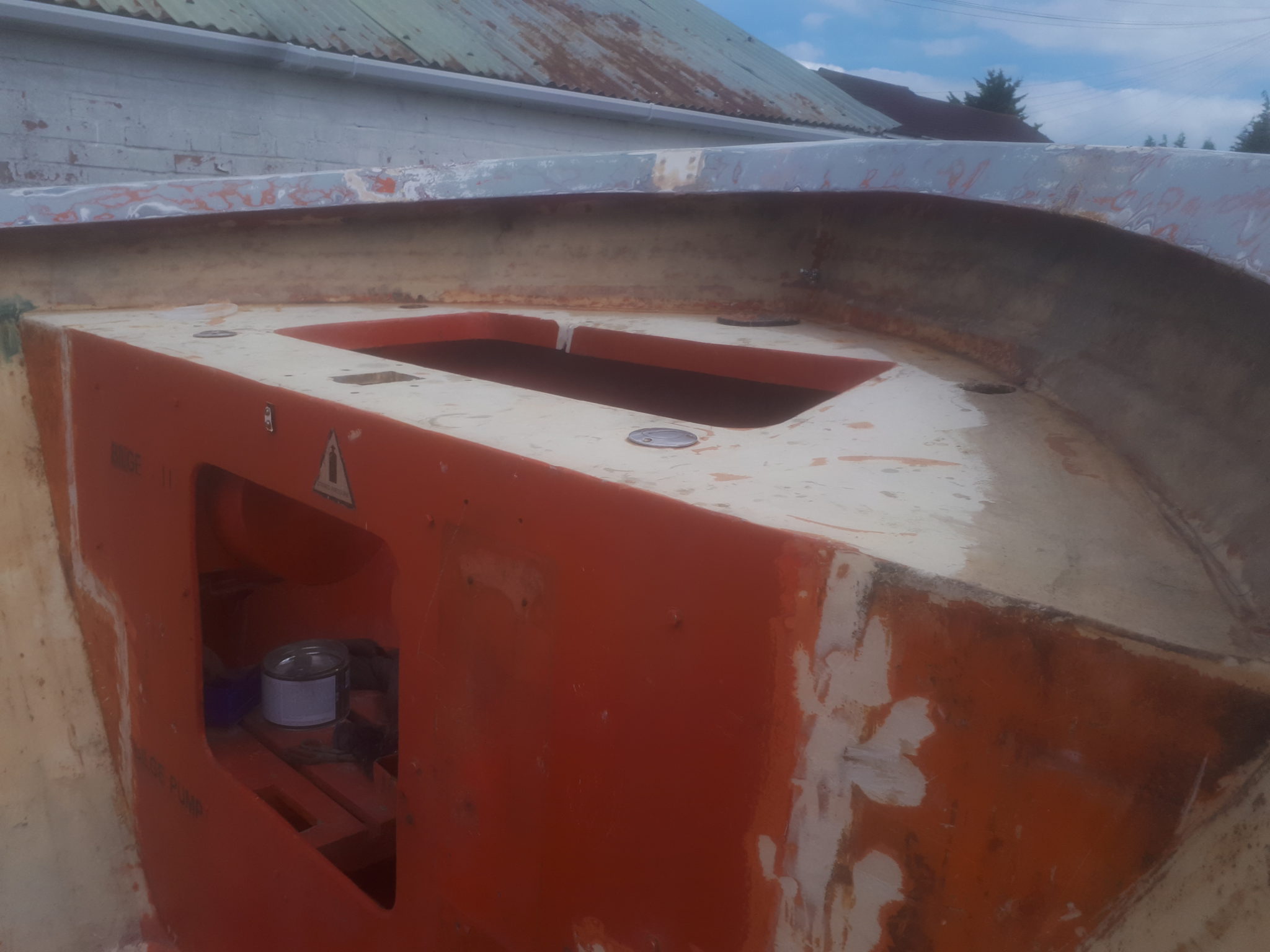 Life After Pi lifeboat refit - Epoxycraft